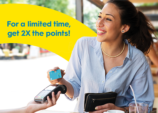 Don't Miss Out on Points! - Unitus Community Credit Union